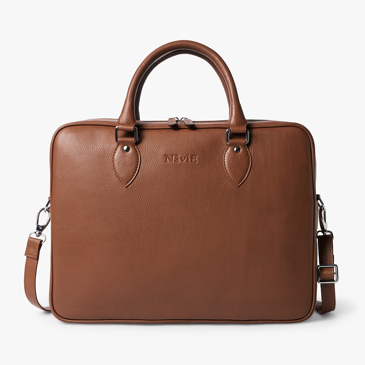 The Administrator-Coming Soon! - Leather Laptop Bag in Tan, Brown ...